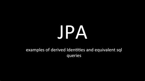12 Hibernatejpa Primary Key Examplesidmapsididclassembeddedid