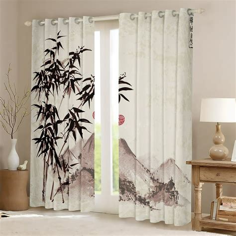 Oriental Window Curtains