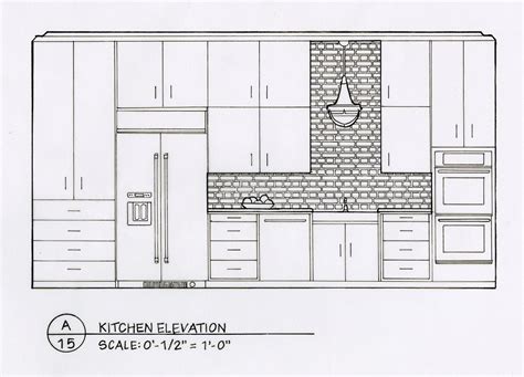 Interior Elevation Drawing At Explore Collection