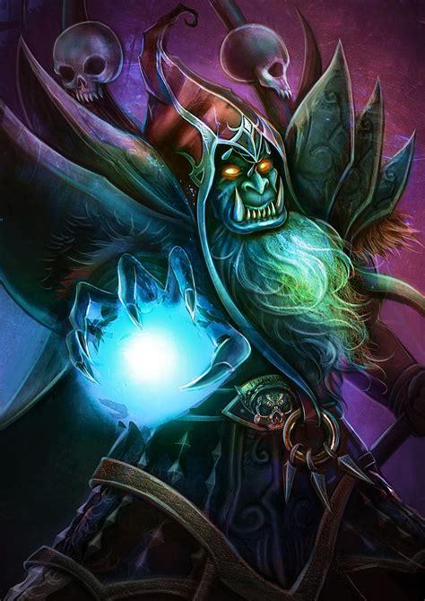 Artstation Warcraft Guldan