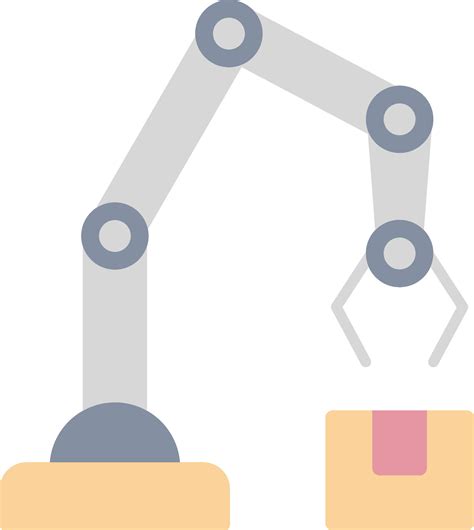 Robotic Arm Flat Light Icon 38953232 Vector Art At Vecteezy