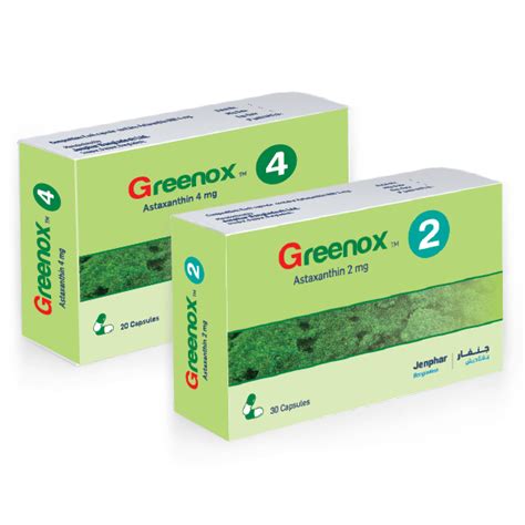 Greenox | 4 mg | Capsule | Jenphar Bangladesh Ltd. | Indications ...