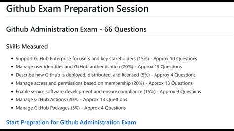 Github Administration Exam Preparation Youtube