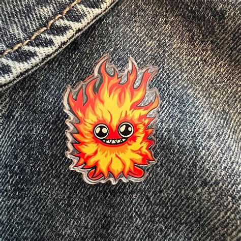 Acrylic Firebug Pin Lait911 Fire Corp