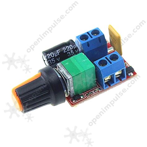Mini Pwm Motor Speed Controller Open Impulseopen Impulse