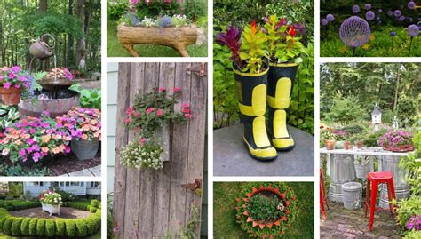48 Inspiring 30 Inspiring Diy Yard And Garden Decorating Ideas