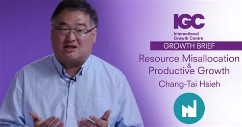 Resource Misallocation And Productive Growth International Growth Centre