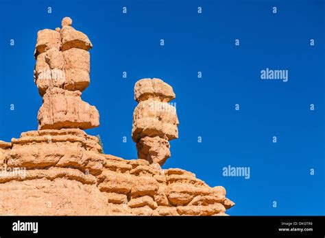 Hoodoo Rock Formations Along Scenic Byway 12 Bryce Canyon National