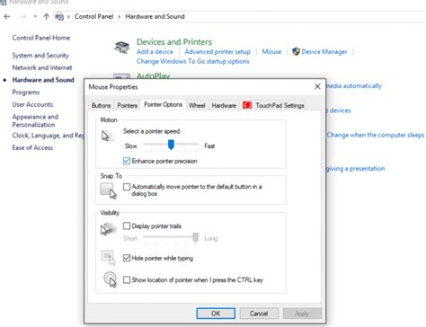 How To Disable Mouse Acceleration In Windows Safety Gaming
