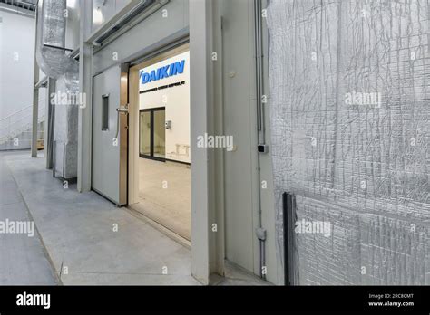 The Outer Shell Of The Simulation Hall Where The Test Houses Stand In The Development Centre Of