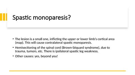 Limb Weakness Part 1 With Some Clinical Examples And Imaging Pptx