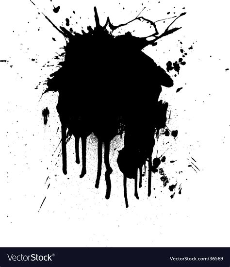 Ink Splat Royalty Free Vector Image VectorStock