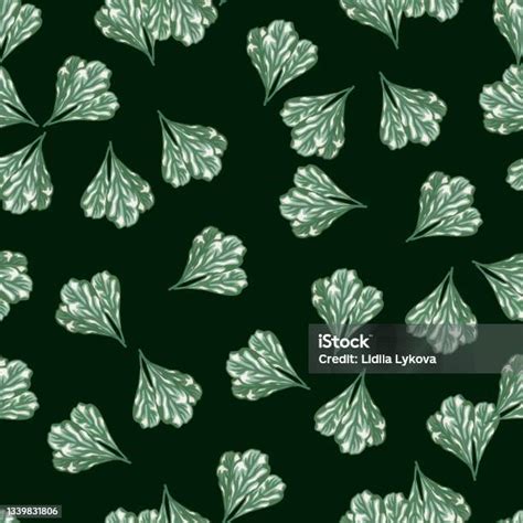 어두운 청록색 배경에 매끄러운 패턴 무리 만골드 샐러드 상추장식 0명에 대한 스톡 벡터 아트 및 기타 이미지 0명 가능성 건강한 식생활 Istock