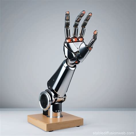 A High Tech Robotic Arm Specifically Designed For Teaching Sign Language Letters The Robotic Arm