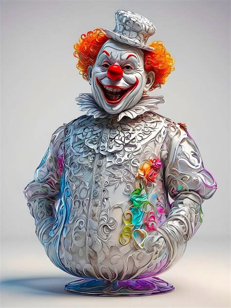 Download Ai Generated Clown Design Royalty Free Stock Illustration
