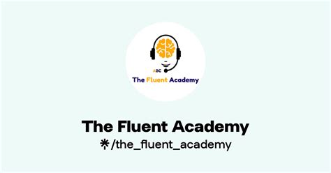 The Fluent Academy Instagram Facebook Tiktok Linktree