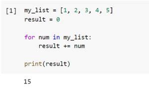 Sum All The Items In Python List Without Using Sum Python Guides