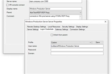FAQ RDP Proxy Remote Desktop Connection Manager Example Xton Technologies