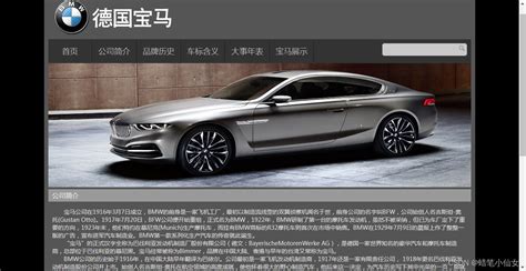 82 web前端网页制作 宝马汽车网页设计实例 大学生期末大作业 html css 基于web实现宝马汽车网站的设计的答辩 csdn博客