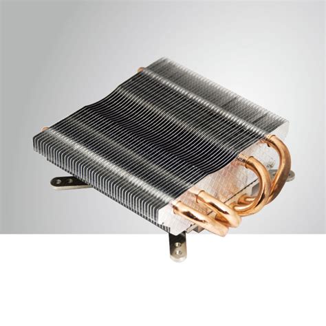 universal low profile design cpu air cooler with 4 dc heat pipes and 1