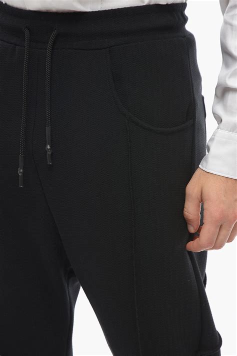 Ixos Jersey Fox Joggers With Raw Cut Detailing Men Glamood Outlet