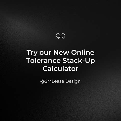 Tolerance Stack Up Calculator Download Stackup Analysis