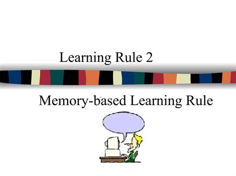 Artificial Neural Networks Lect3 Neural Network Learning Rules Pdf Web Development Internet