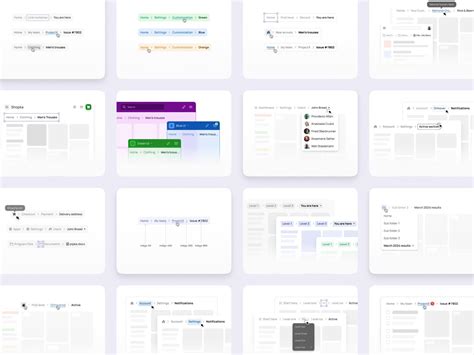 Breadcrumbs Ui Design Exploration — Anatomy Ux Tips Use Cases Overview R Figmadesignsystems