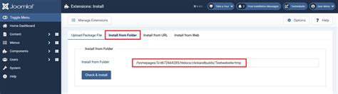 How To Install A Joomla Template Ionos Uk