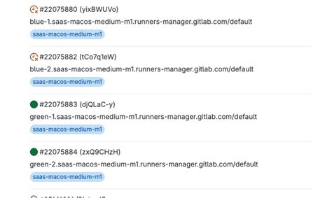 Macos Runner Saas Macos Medium M1 No Matching Runner Available Gitlab Cicd Gitlab Forum