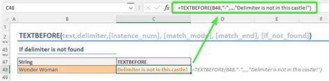 Excel Textbefore Function
