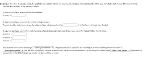 Solved A University Is Applying Classification Methods In