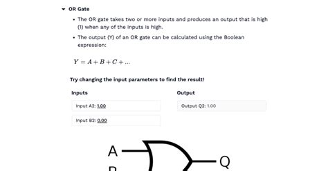 Simulate Logic Gates Operations Calctree