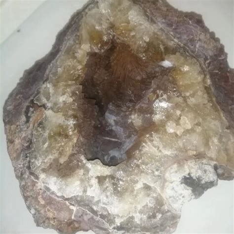 خرید و قیمت سنگ ژئود سیترین با کیفیت کاملا طبیعی وحرارت ندیده ترب