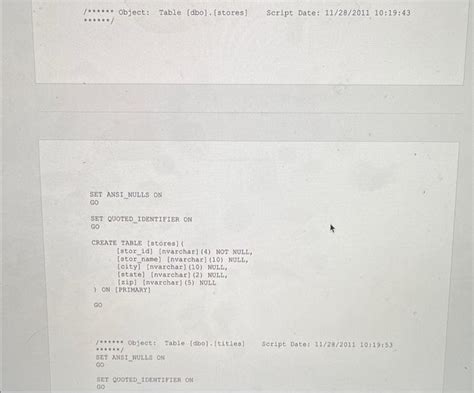 Solved Drop Table Publishers Drop Table Authors Drop Table