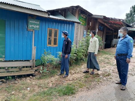 လိုင်လင်းပီမြို့၌ ကိုဗစ် ၁၉ ရောဂါကာလ လက်ဖက်ရည်ဆိုင်၊ စားသောက်ဆိုင်နှင့် ကုန်စုံဆိုင်များအား ရ