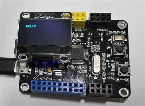 096インチoledディスプレイモジュールの使い方 Spaceblock®（スペースブロック）