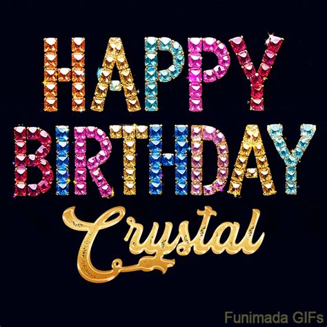 Happy Birthday Crystal S For Her Download On