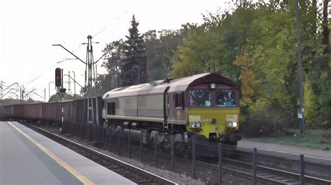 Class 66180 And Sm42 798 Szerszeń And Stonka Z Pustymi Węglarkami Youtube