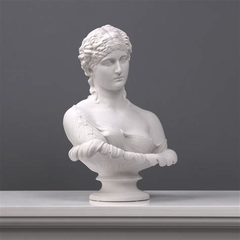 Clytie Bust Sculpture The Water Nymph Marble Statue Greek Roman The