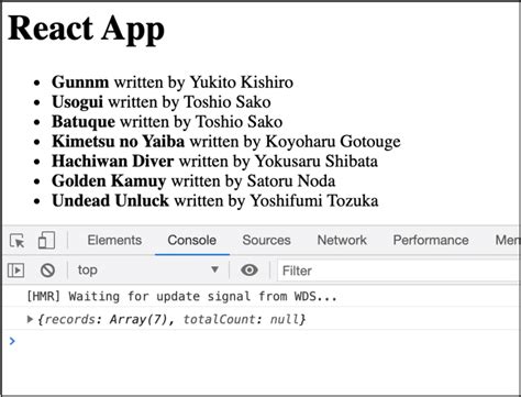 React And Rest Api How To Render A List From A Json Response Dev Community