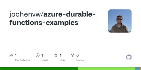 Github Jochenvwazure Durable Functions Examples