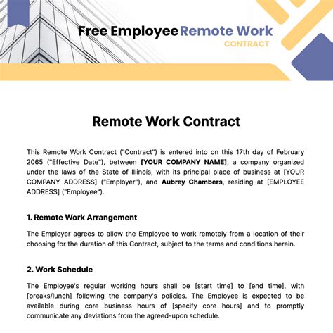 Free 3 Month Probation Contract Template To Edit Online