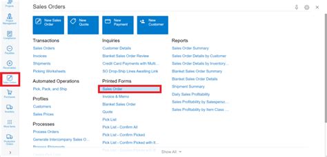 Acumatica Sales Order Form Printing Emailing And Exporting Germinit