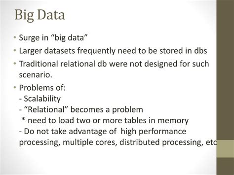 Ppt Introduction To Mongodb For Big Data Storage And Processing