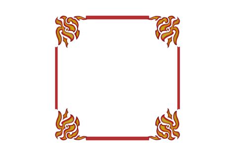 Fire Border Design