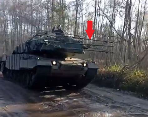 Ukraine Fortifies Leopard 2a4 Tanks With Cutting Edge Defenses