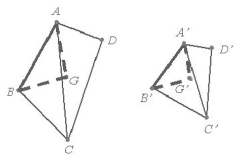 four corresponding tls points from two overlapping scans the distance