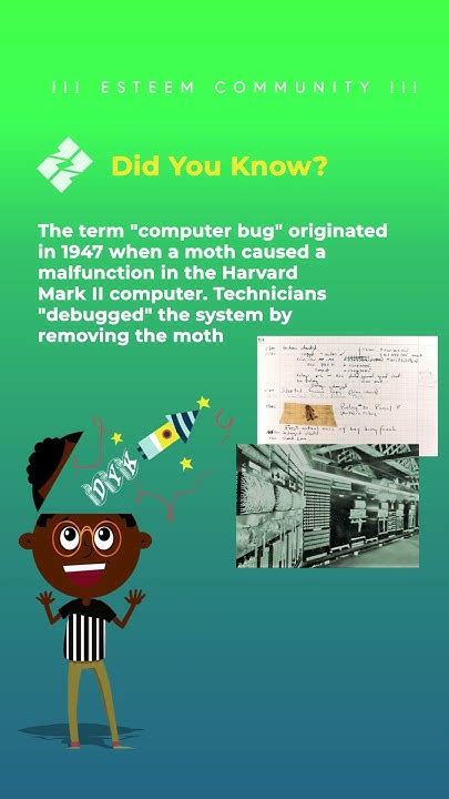 what was the first computer bug 🤔 coding tech youtube