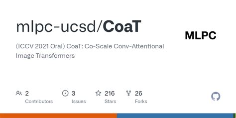 Github Mlpc Ucsd Coat Iccv Oral Coat Co Scale Conv Attentional Image Transformers